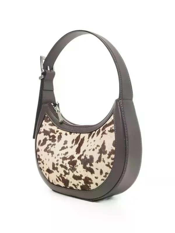 Peserico Animal-print Calf Leather Shoulder Bag