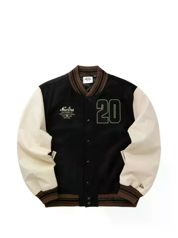 New Era Varsity Jacket - Black