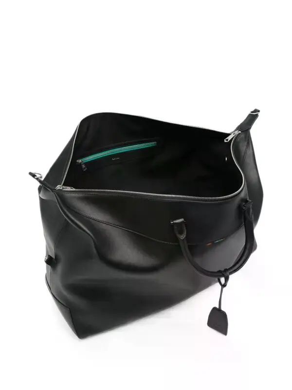 Paul Smith Signature Stripe Leather Holdall