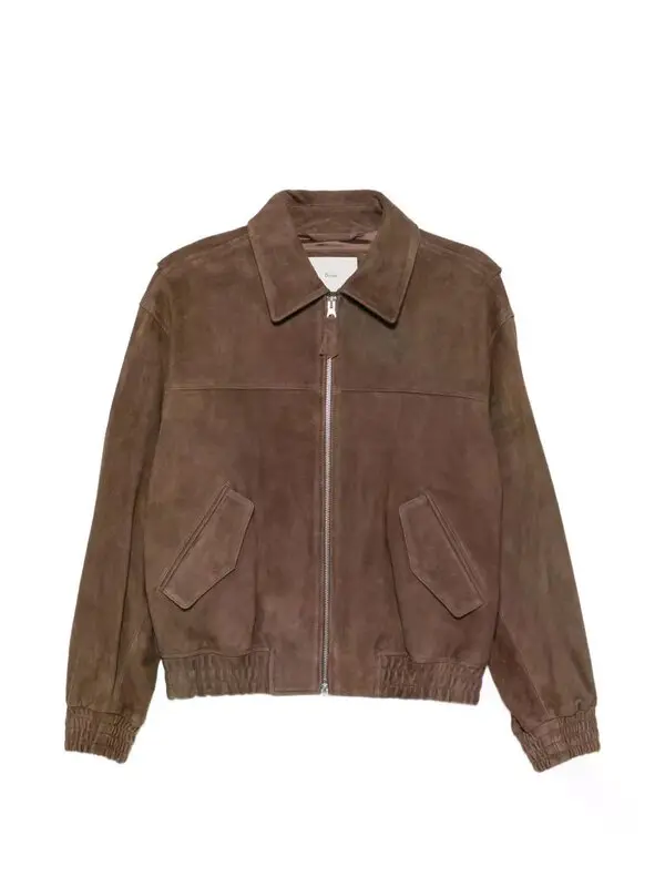 DUNST Zip-fastening Suede Jacket