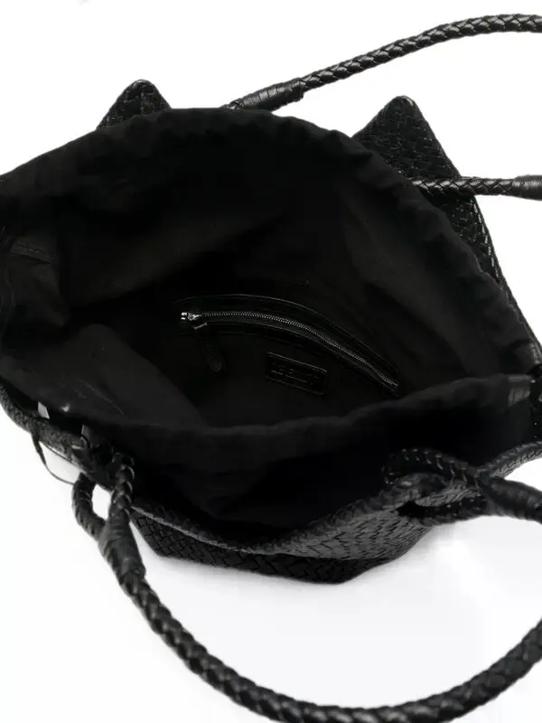 IBELIV Medium Trinity Woven-leather Tote Bag