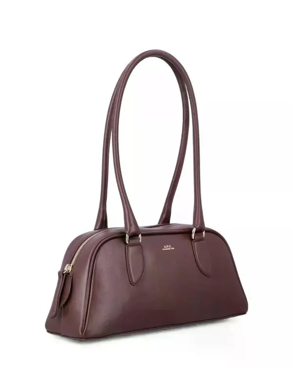 A.p.c. Paloma Small Logo-print Leather Tote Bag