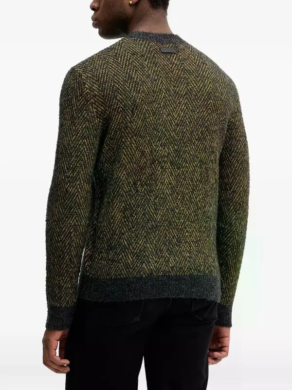 Sisley Chevron-knit Sweater