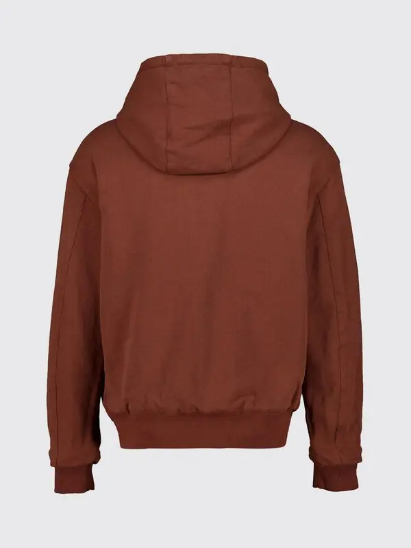 MAISON MARGIELA Cotton-blend Bomber Jacket With Hood And Numeric Logo