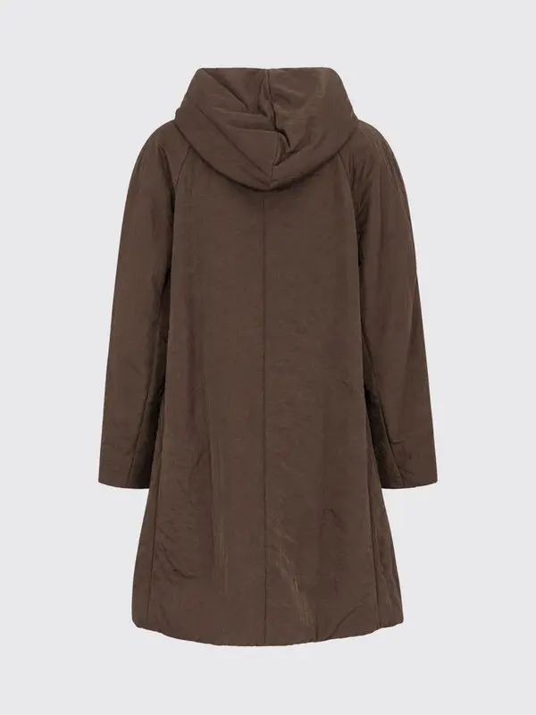 Max Mara Knee-length Technical Fabric Parka With Hood