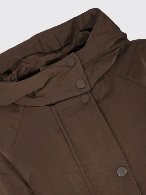 Max Mara Knee-length Technical Fabric Parka With Hood