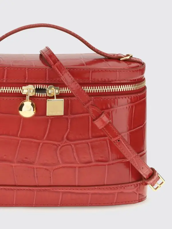 Jacquemus Le Petit Vanity Crocodile-effect Leather Mini Bag