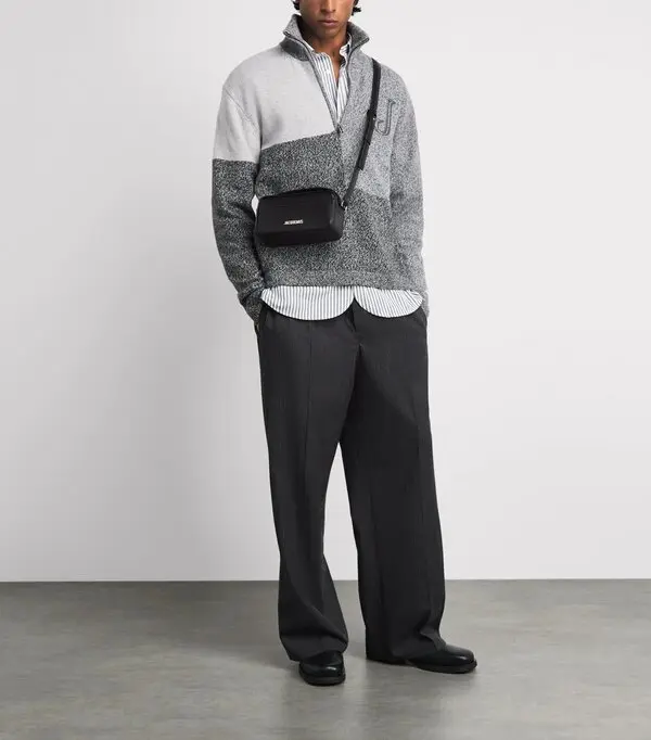 Jacquemus Leather Le Baneto Shoulder Bag