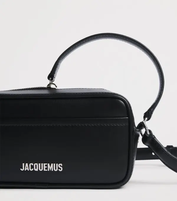 Jacquemus Leather Le Baneto Shoulder Bag