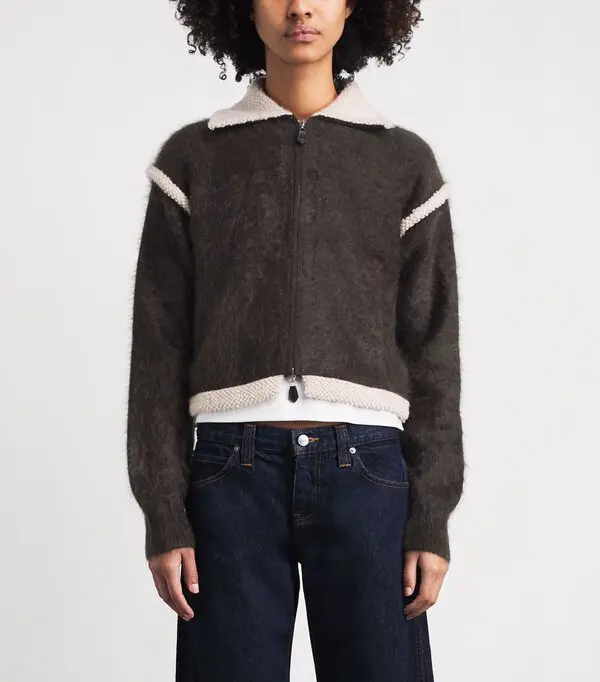 Guest In Residence Cashmere Grizzly Frankie Jacket