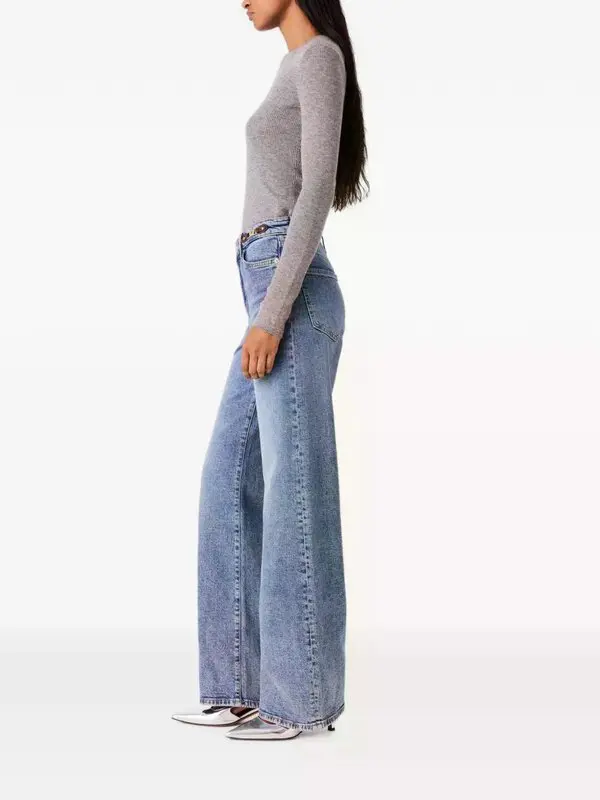 Maje Ribbed-knit T-shirt