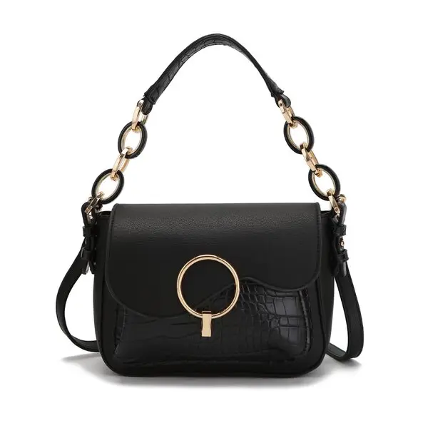 MKF COLLECTION BY MIA K. Fanta Croc Shoulder Bag
