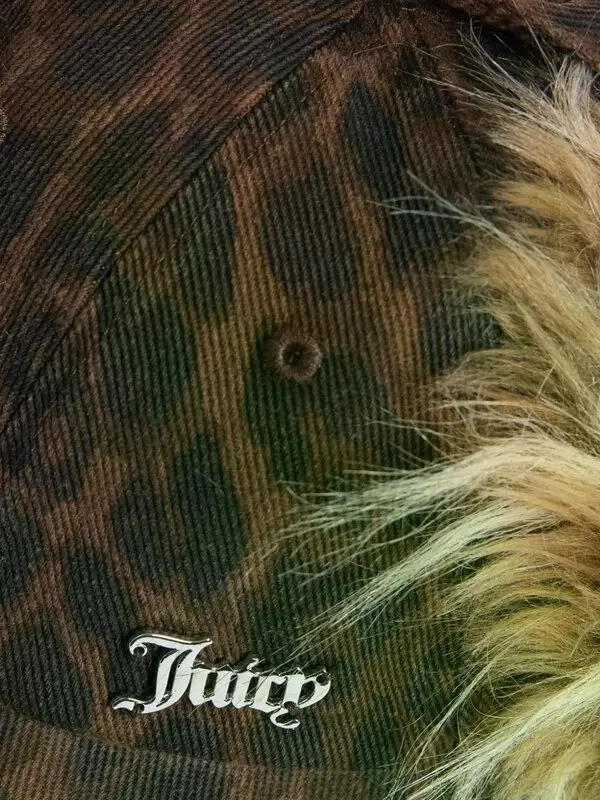 Juicy Couture Leopard-print Cap