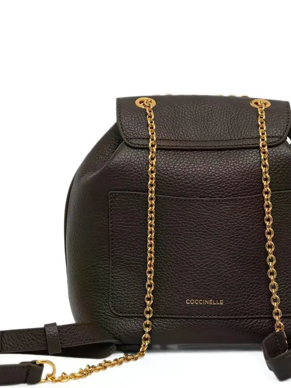 COCCINELLE Small C-me Lock Chain-strap Backpack