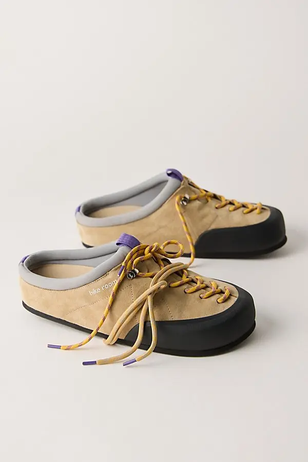 HIKE ROOM Ever Rest Slip-on Mules At - Desert Sand
