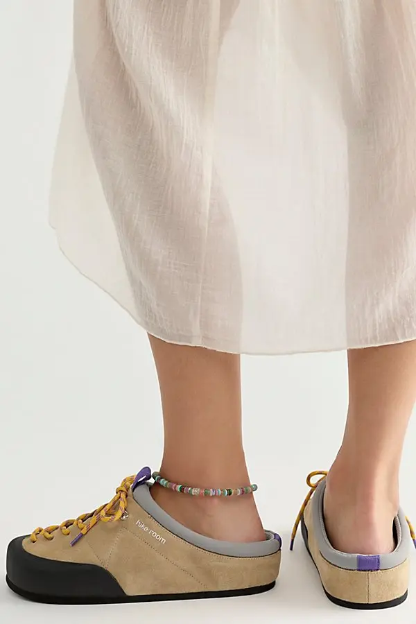 HIKE ROOM Ever Rest Slip-on Mules At - Desert Sand