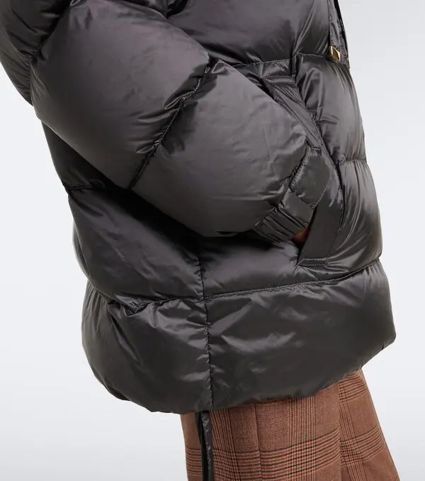 Max Mara Hooded Down Jacket