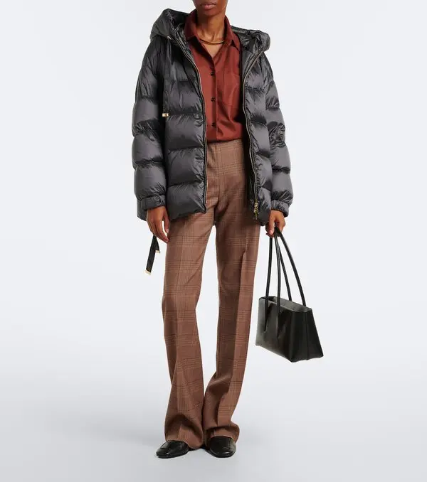 Max Mara Hooded Down Jacket
