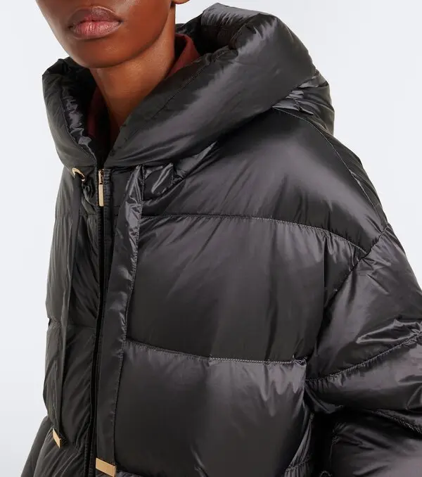 Max Mara Hooded Down Jacket