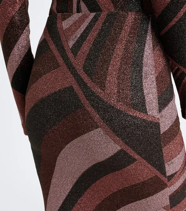 Emilio Pucci Iride Lurex® Jersey Pencil Skirt