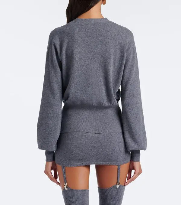 AYA MUSE Costa Wool And Cashmere-blend Cardigan