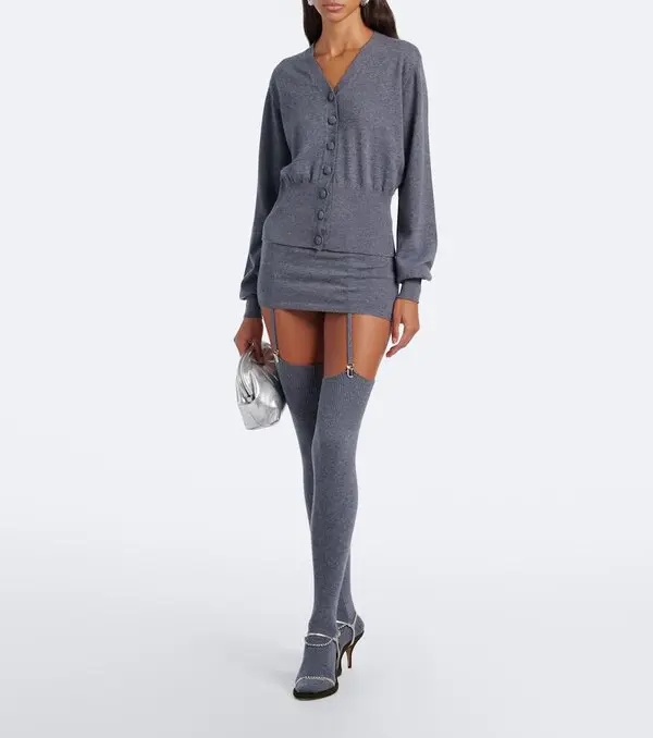 AYA MUSE Costa Wool And Cashmere-blend Cardigan