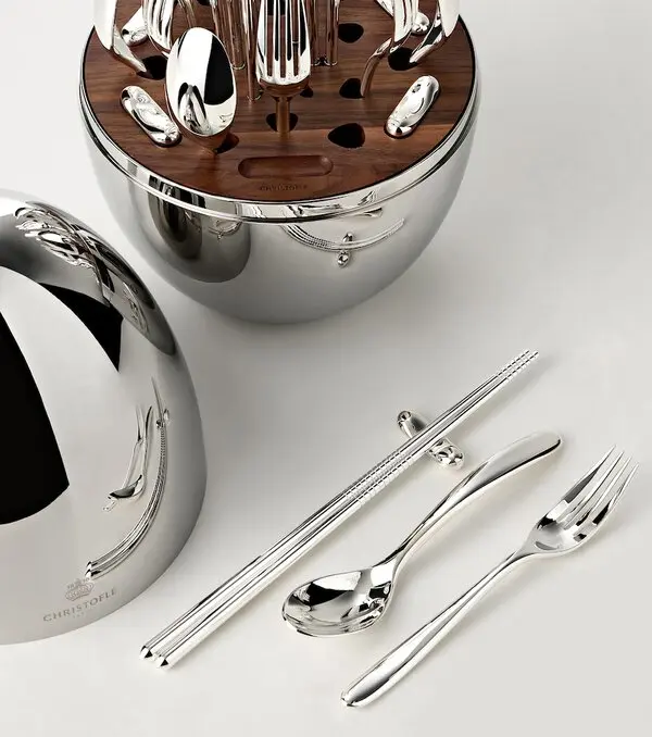 Christofle Mood Asia -plated 24-piece Cutlery Set