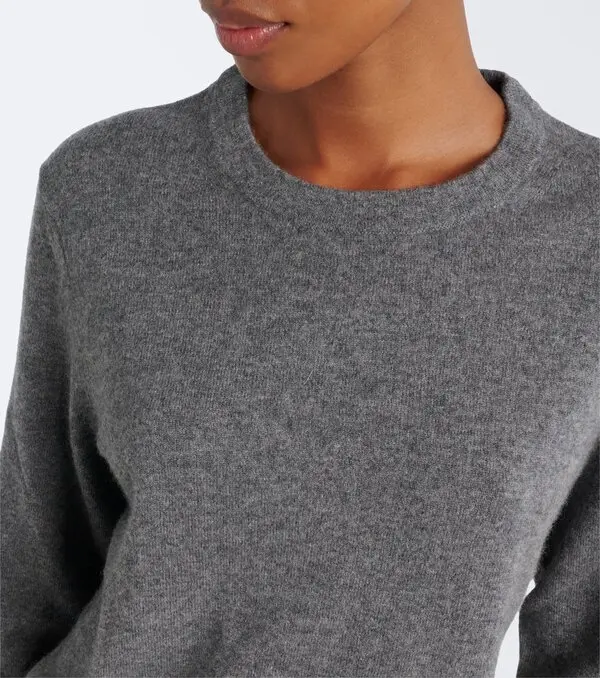 JACQUES WEI Wool-trimmed Cashmere Sweater