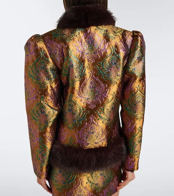 Retrofete Delphira Brocade Jacket