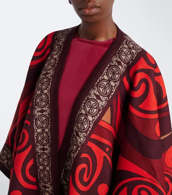 La DoubleJ Alchemy Printed Wool Shawl