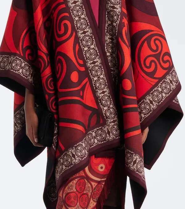 La DoubleJ Alchemy Printed Wool Shawl