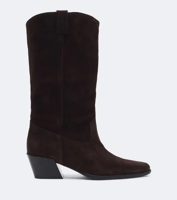 Staud Monty Suede Knee-high Boots