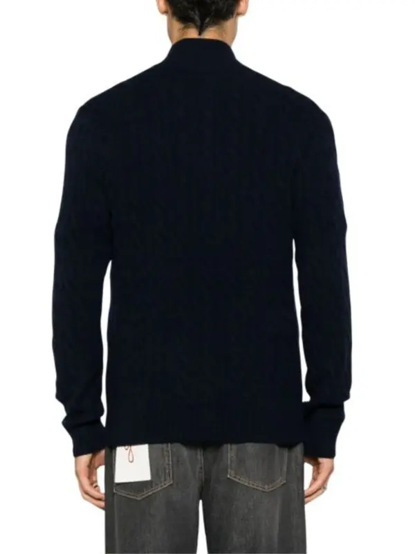 Polo Ralph Lauren Half Zip Sweater With Logo