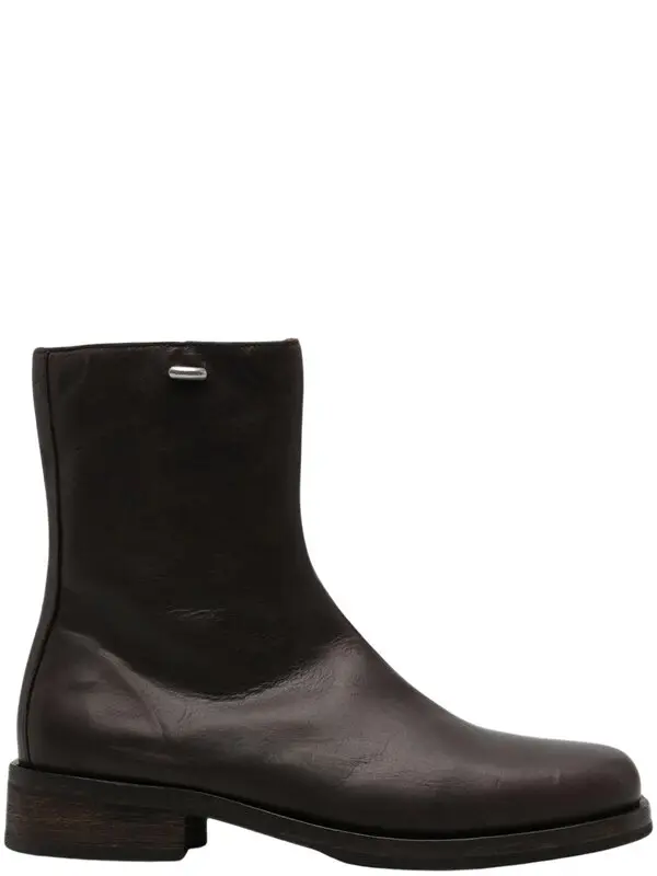 Our Legacy Camion Waxed Leather Boots