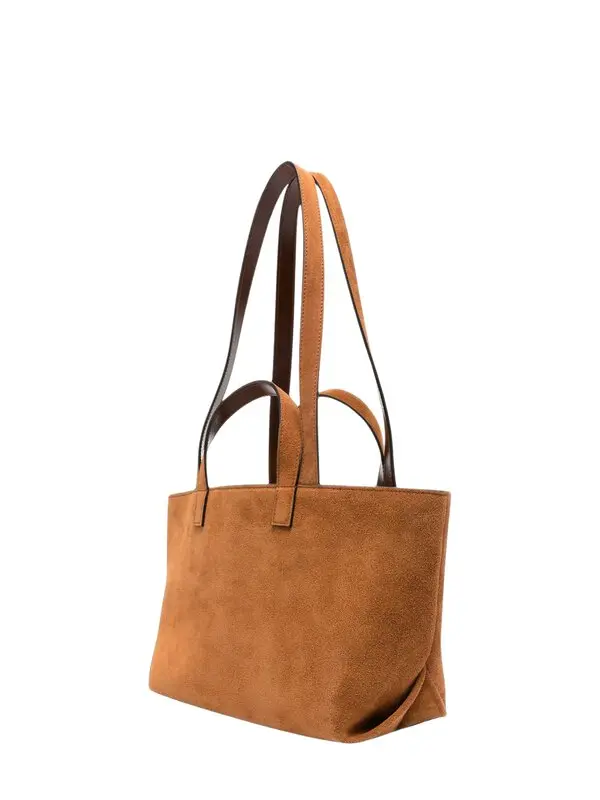 A.p.c. Logo-embossed Suede Tote Bag