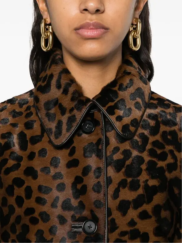 TOTEME Leather Coat