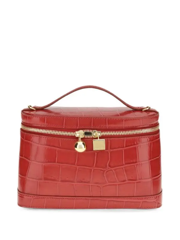 Jacquemus Le Petit Vanity Leather Shoulder Bag - Red