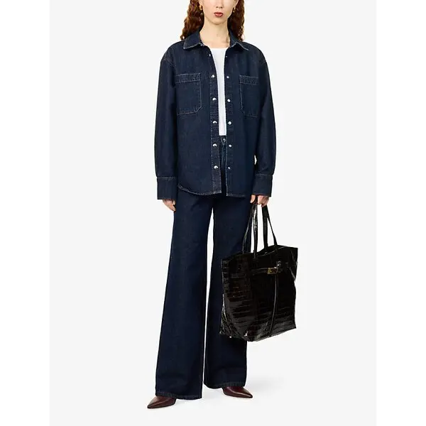 ANINE BING Hugh Relaxed-fit Denim Jeans