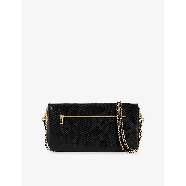 Zadig&Voltaire Rock Soft Wild Leather Clutch Bag
