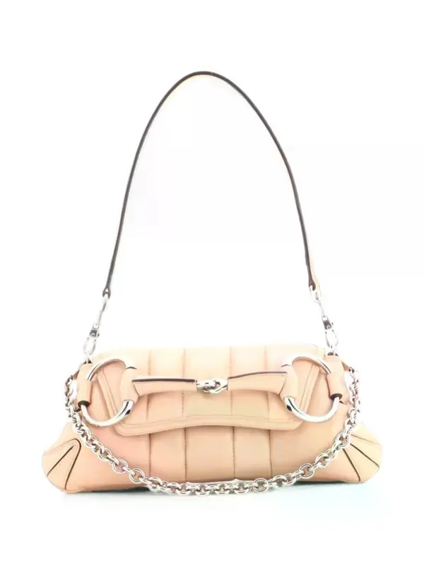 Gucci Horsebit Chain Vertical Quilted Leather Small Shoulder Bag