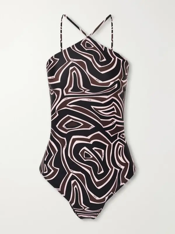Emilio Pucci Printed Swimsuit - Multi