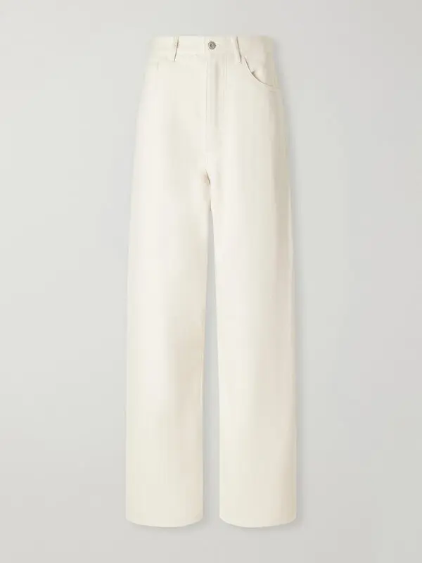 Auralee Silk Wide-leg Pants