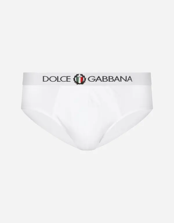 Dolce & Gabbana Slip Medio Underwear And Loungewear Cotton - White