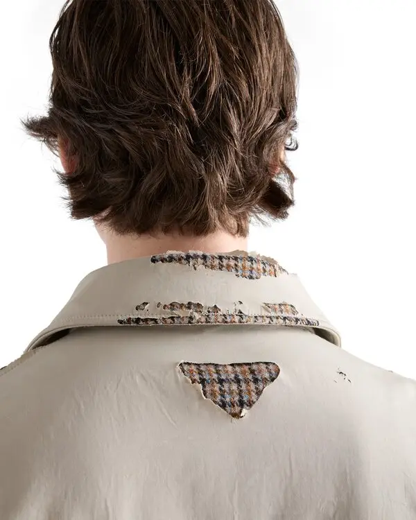 Prada Bonded Devoré Cotton Jacket
