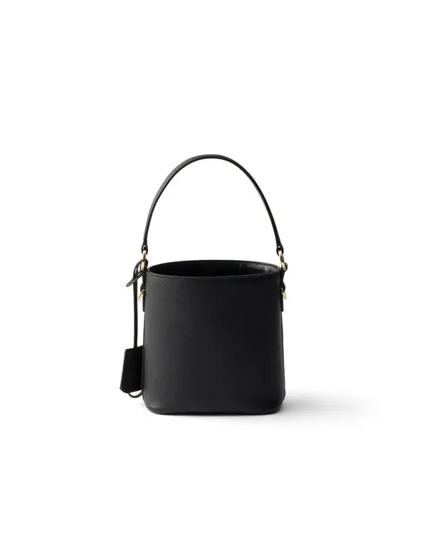 Prada Saffiano Leather Mini Bucket Bag