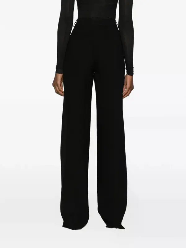 Saint Laurent Pleated Wide-leg Trousers