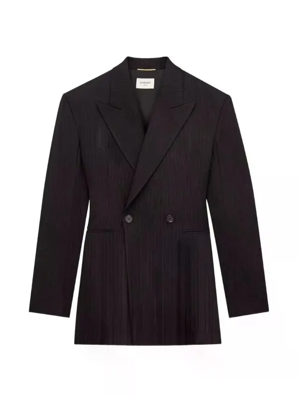 Saint Laurent Pinstripe Double-breasted Jacket