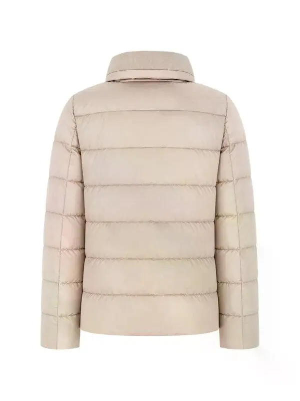 MOORER Argentea Quilted Funnel-neck Jacket