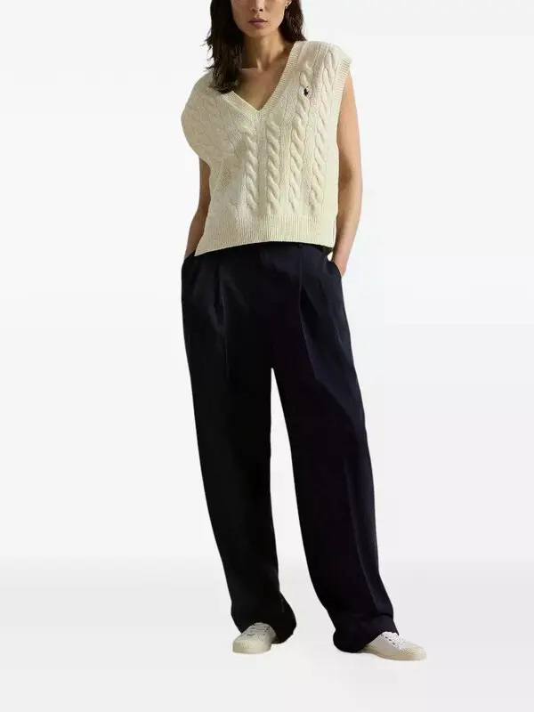 Polo Ralph Lauren Cable-knit Sleeveless Jumper