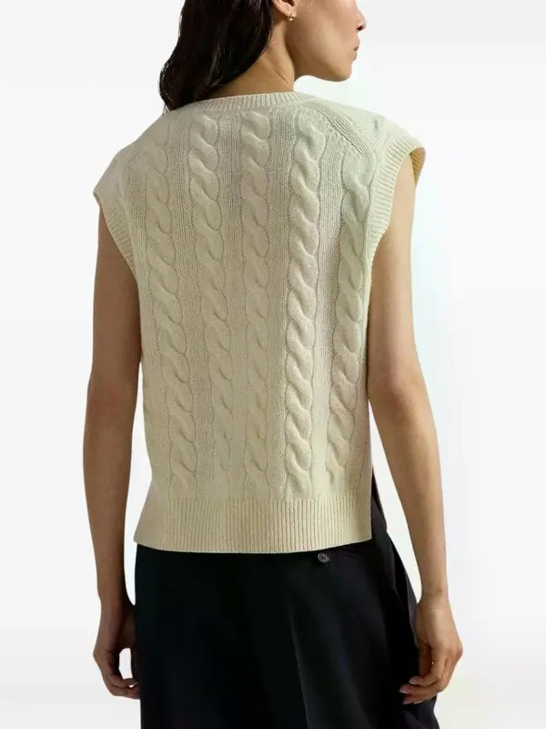 Polo Ralph Lauren Cable-knit Sleeveless Jumper